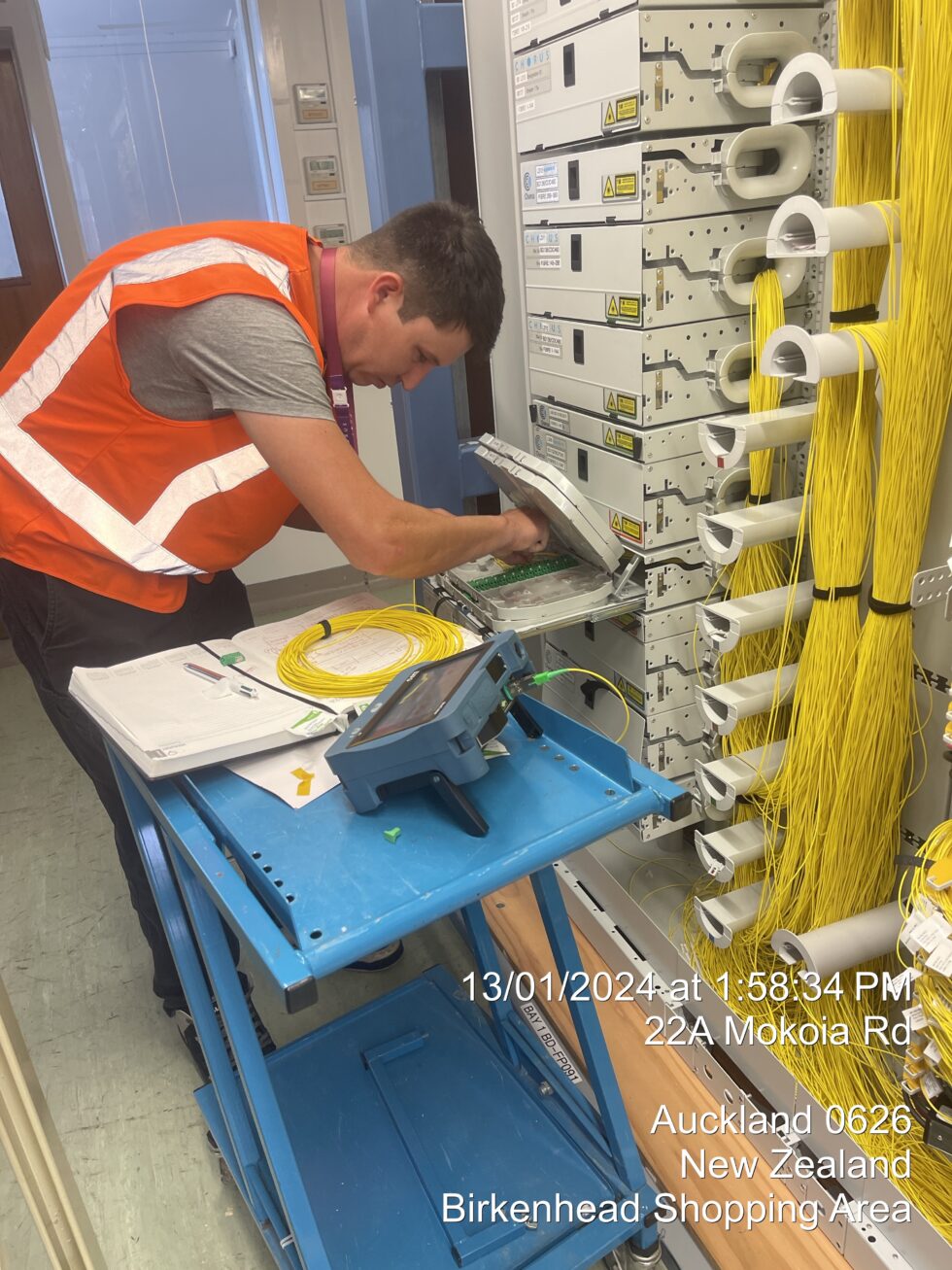 Chorus Exchange Fibre Testing | 369infrastructure.com